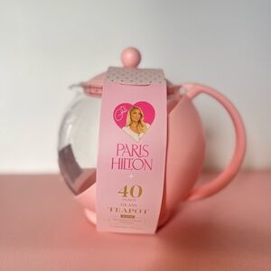 Paris Hilton | Kitchen | Paris Hilton 4oz Glass Teapot Pink Nwt | Poshmark